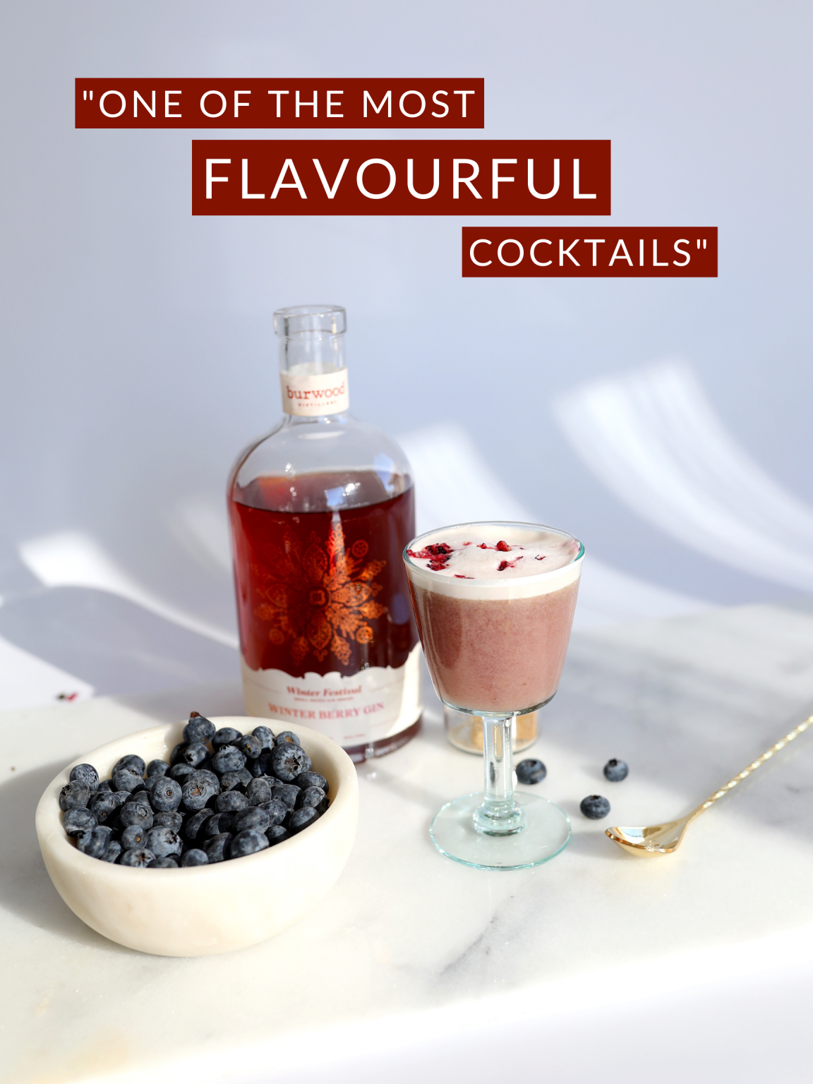 WINTER BERRY BLUE COCKTAIL RECIPE – Burwood Distillery
