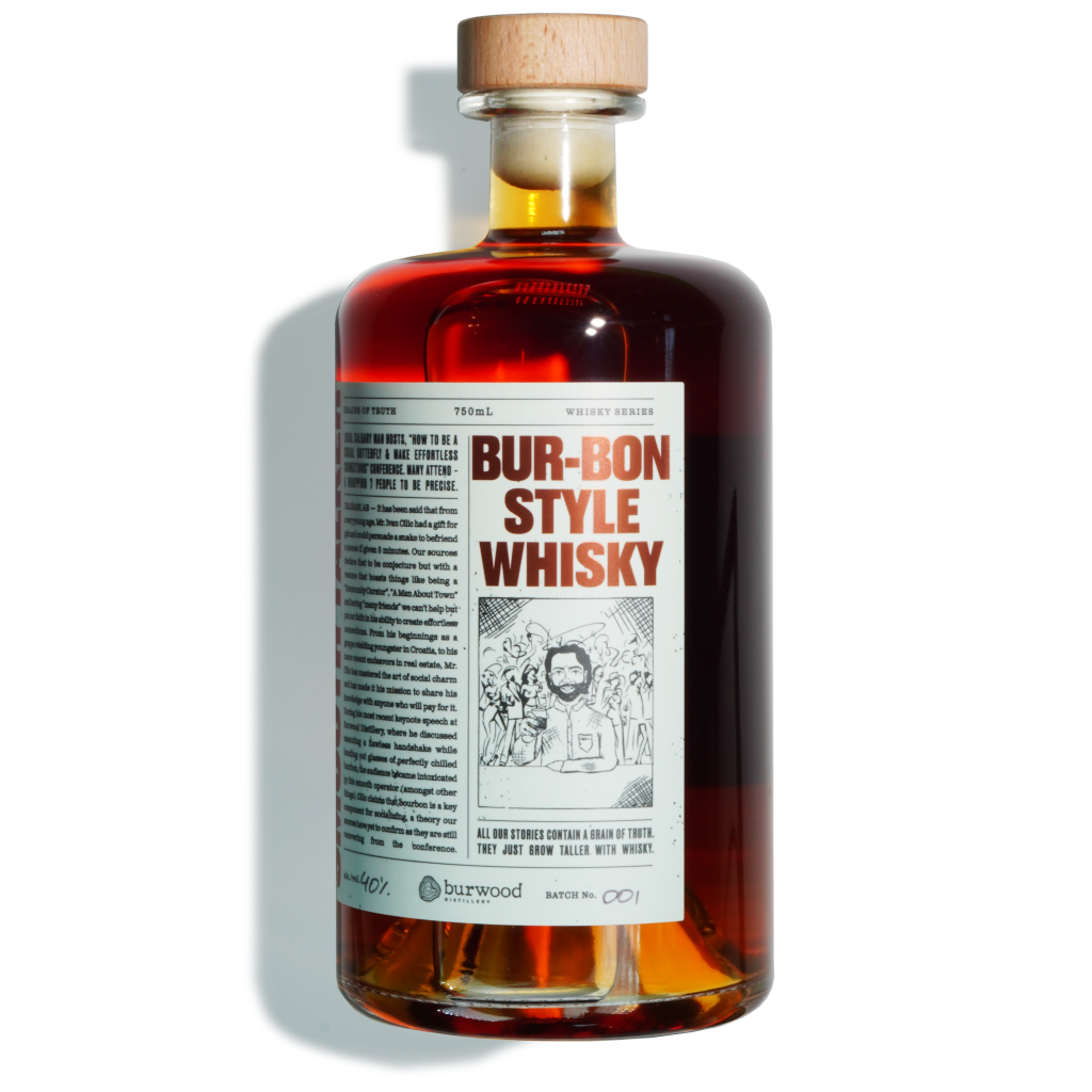 The Smooth Talker – Bur-Bon Style Whiskey I 750ml – Burwood Distillery